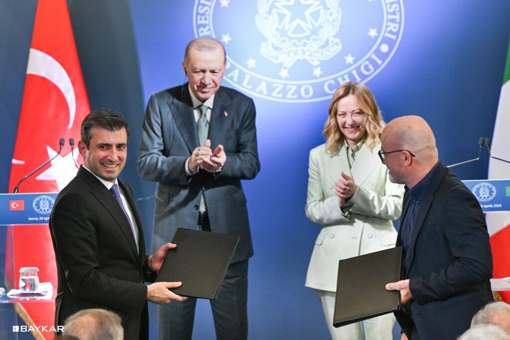 Baykar ve Leonardo Ortaklığı Türkiye-İtalya Hükümetlerarası Zirvesi'nde ...